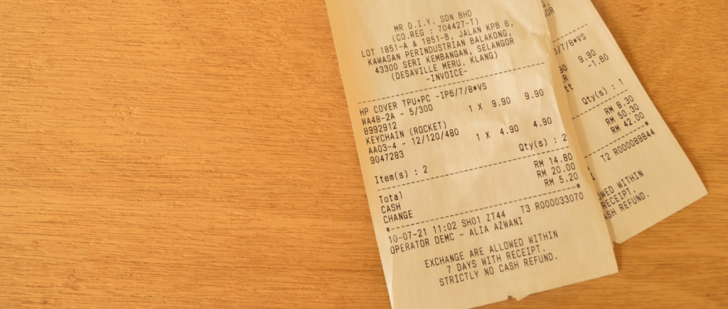 What Are Paper Receipts? 7 Reasons They Are Losing Relevance - VisionX