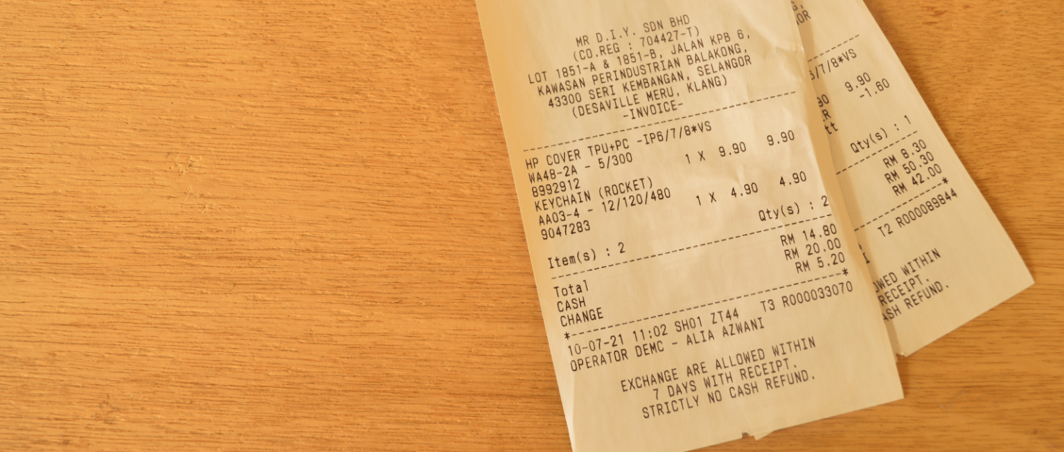 What Are Paper Receipts? 7 Reasons They Are Losing Relevance - VisionX