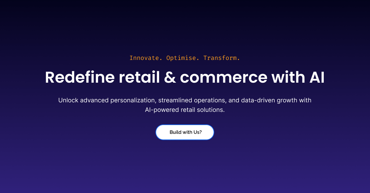 Commerce & Retail - VisionX